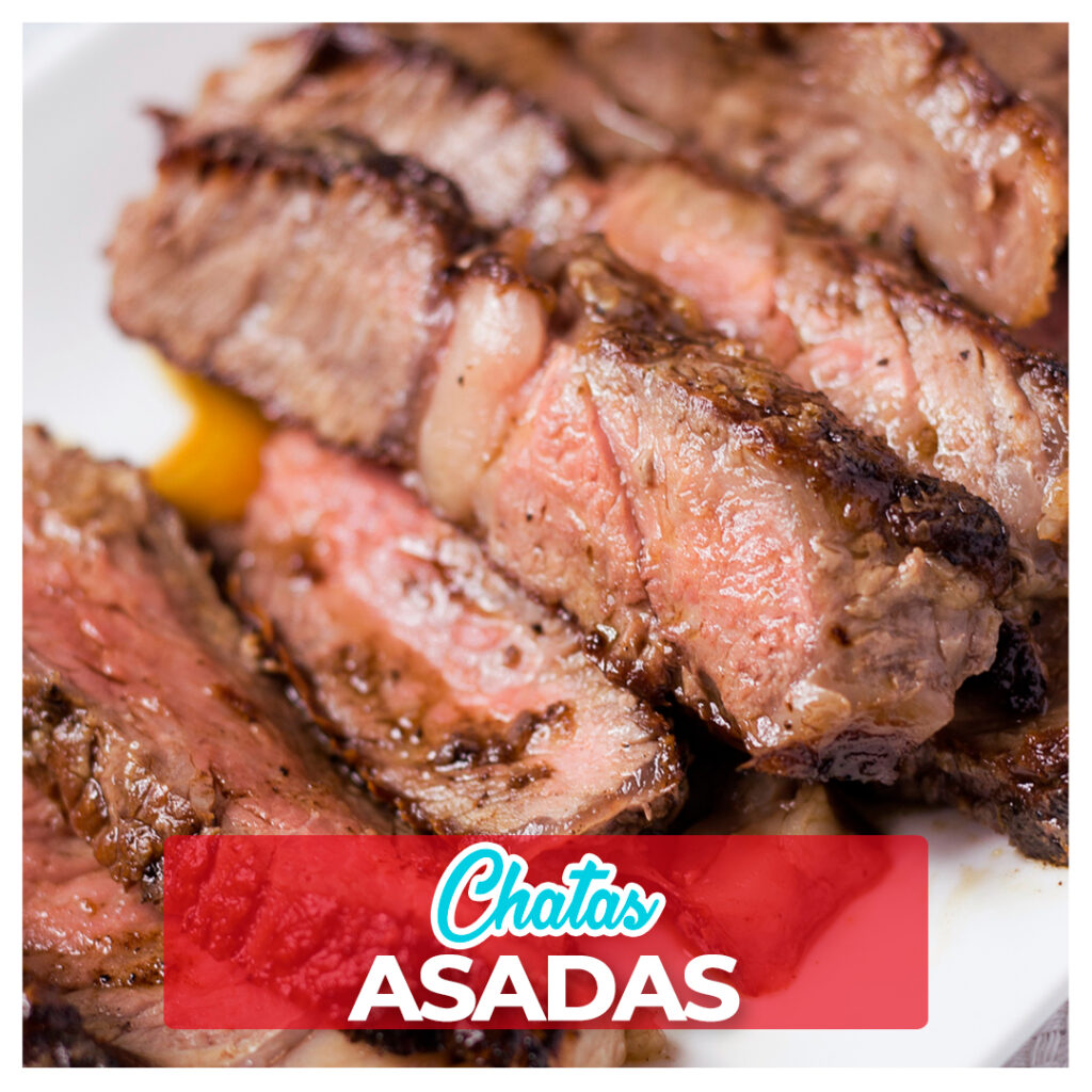 Chatas asadas – Sanres Parrilla Colombiana